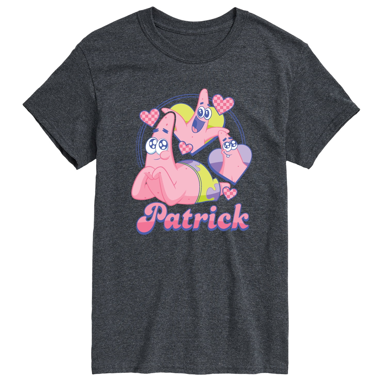 Spongebob Squarepants - Cute Patrick - Men's Short Sleeve Graphic T ...