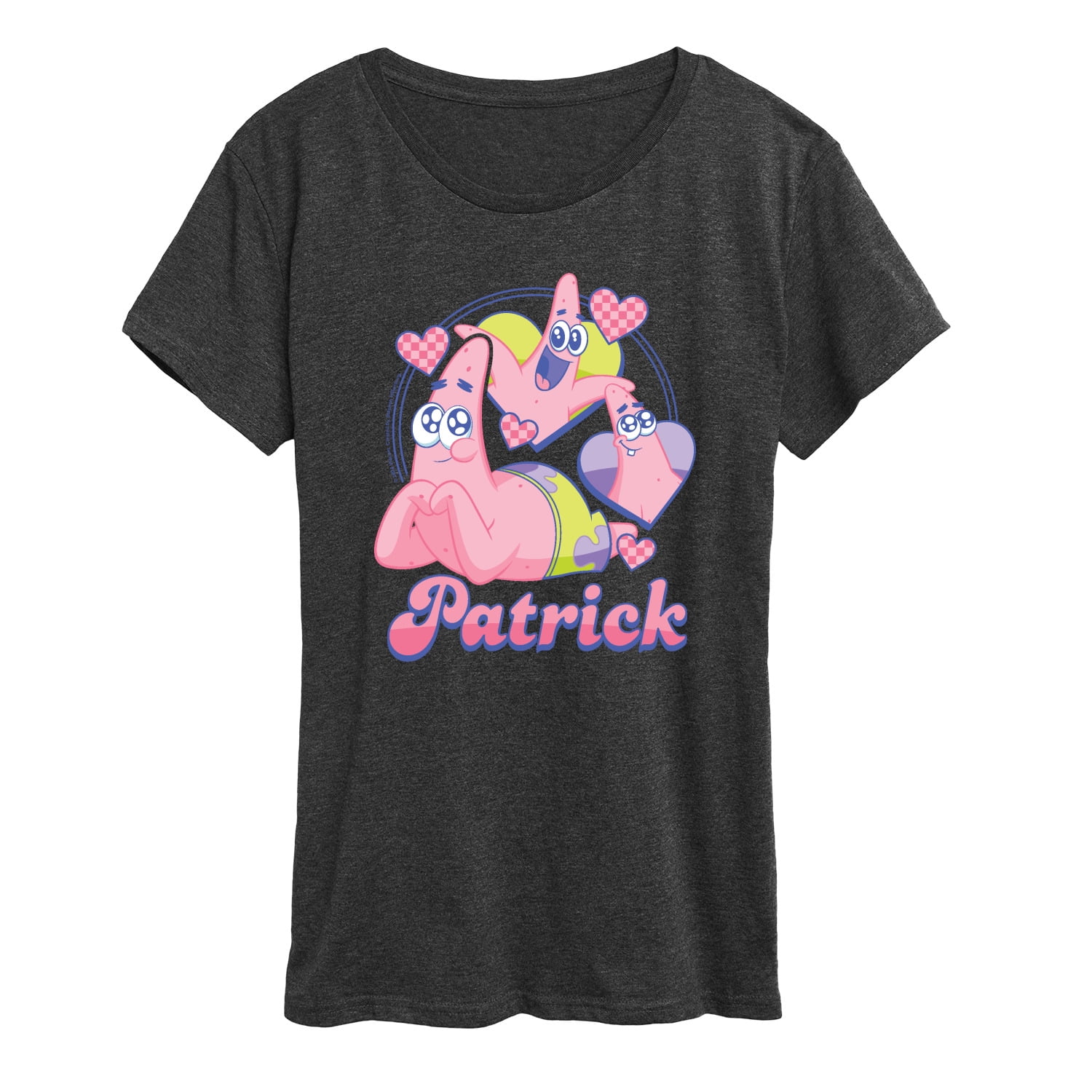 Spongebob Squarepants - Cute Patrick - Women's Short Sleeve Graphic T ...