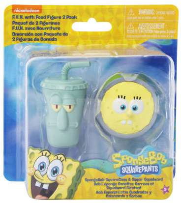 Spongebob Squarepants F.U.N. with Food SpongeBob SquareCans & Sippin ...