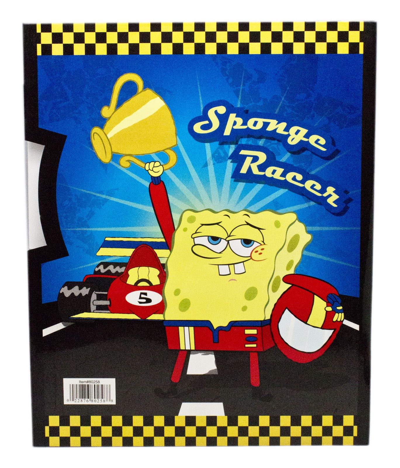 Spongebob Squarepants Folder - SpongeBob Racer Folder w/Rotating Face ...