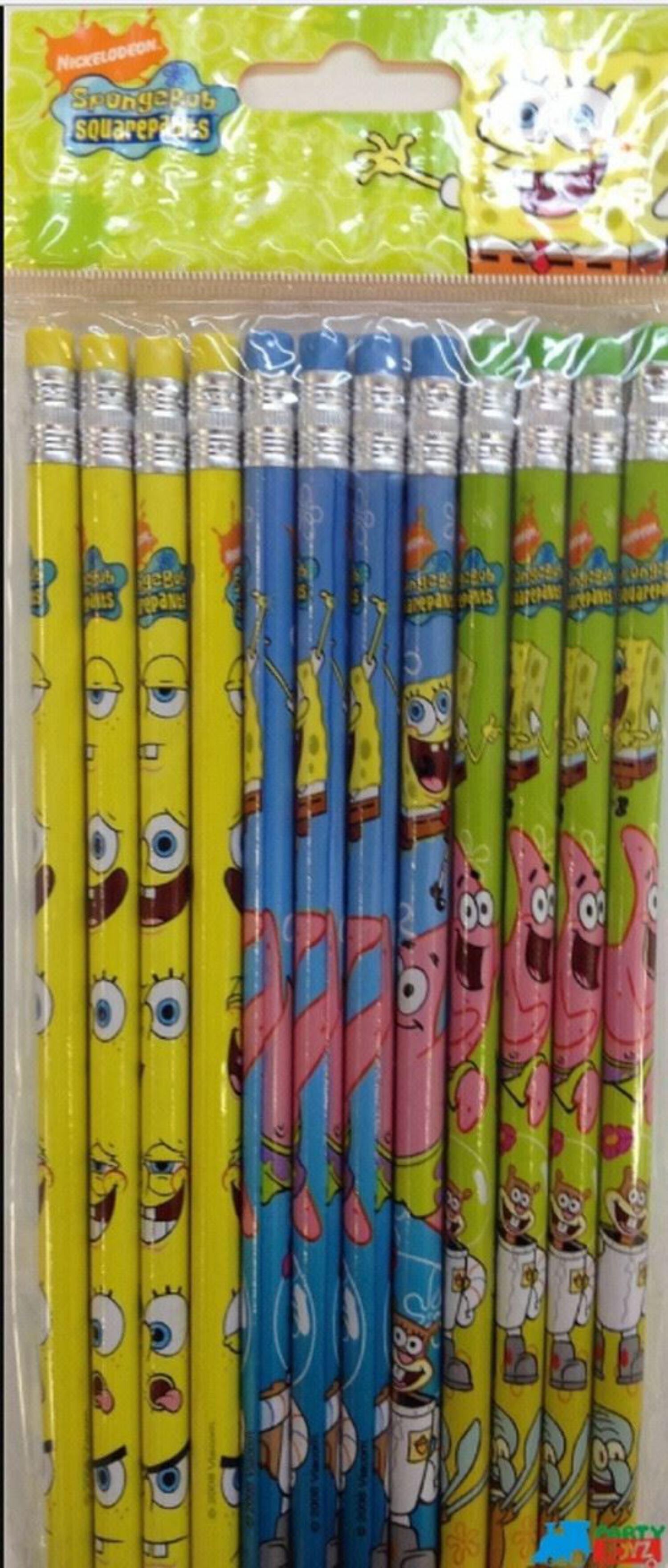 Spongebob Pencils