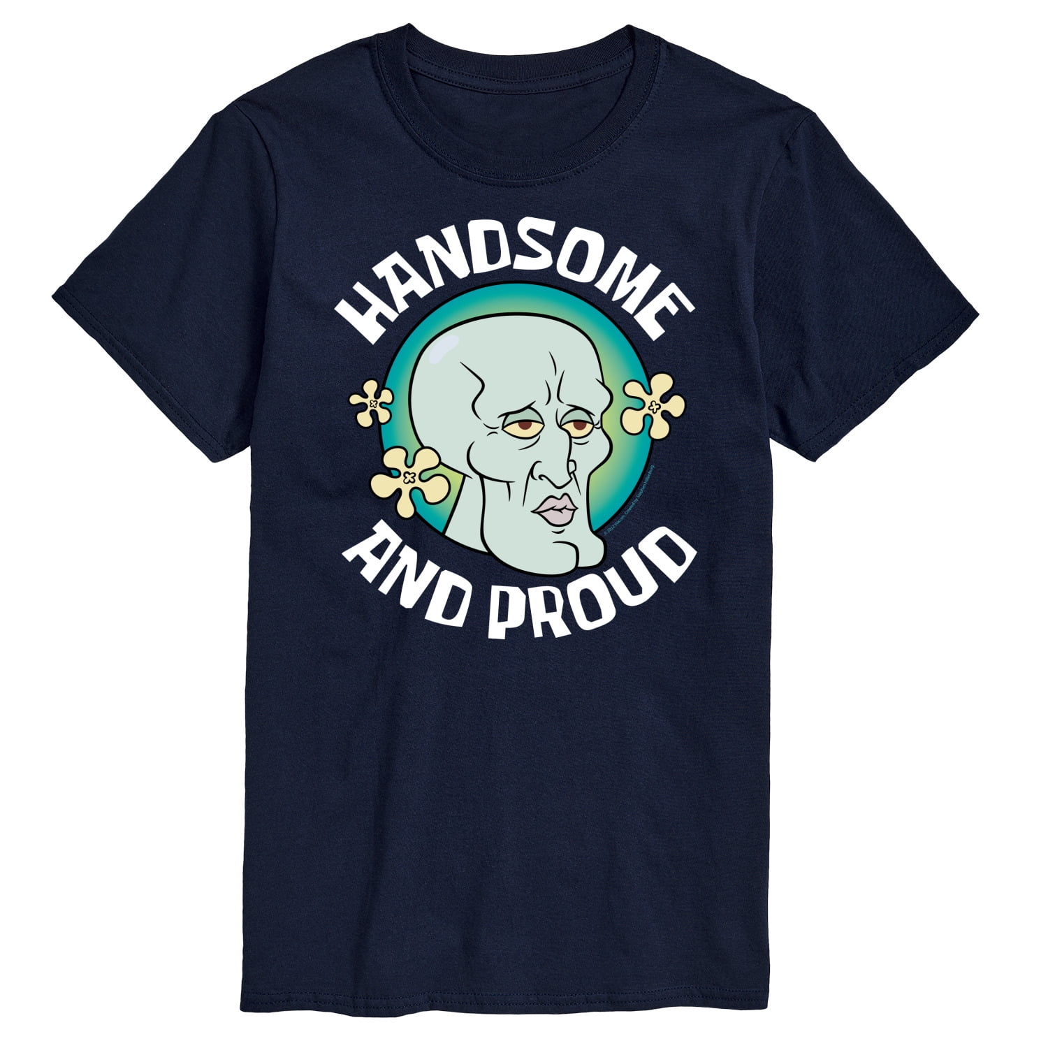 Spongebob Squarepants - Handsome And Proud Squidward - Men's Short ...