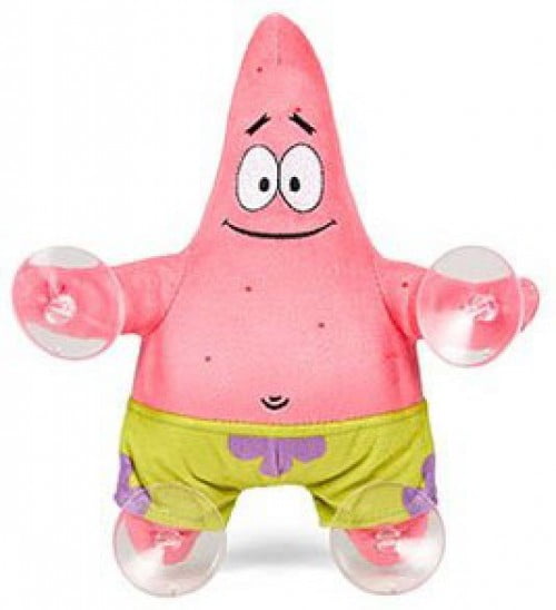 Plush - Kidrobot Window Clinger - SpongeBob SquarePants 8"Happy Patrick ...