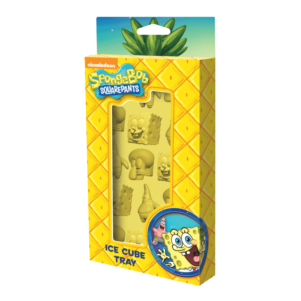 Spongebob Squarepants Ice Cube Tray Freezer Silicone Patrick Squidward ...