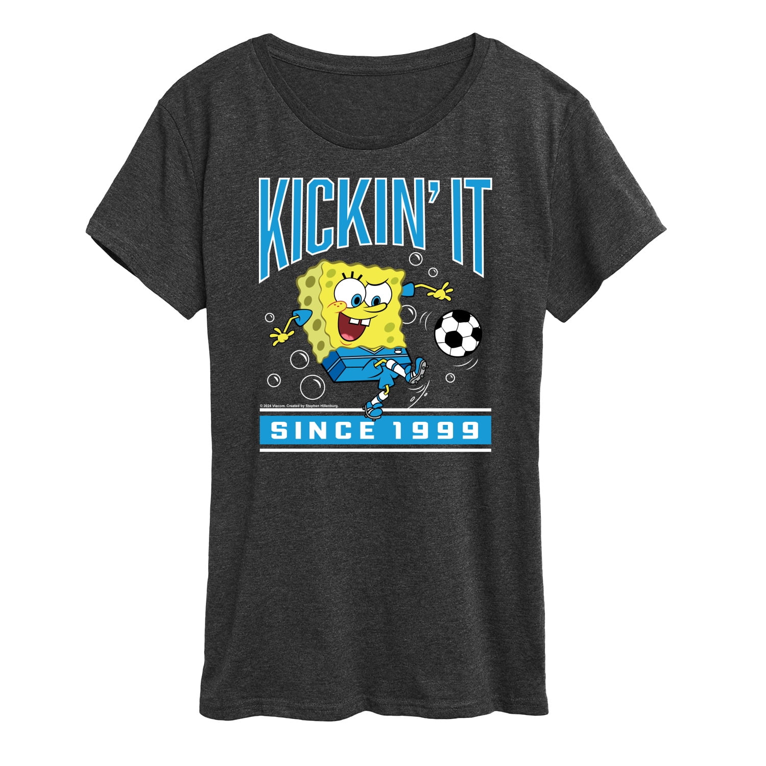 Spongebob Squarepants - Kickin It Since 1999 - Women's Short Sleeve ...