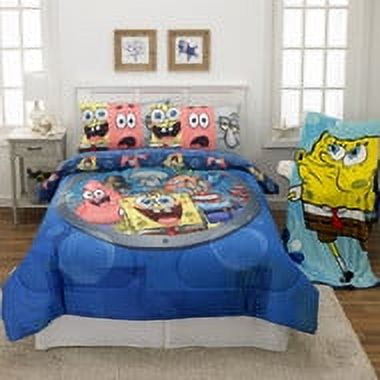 Spongebob Squarepants Kids Comforter Twin/Full Size Bedding Set ...