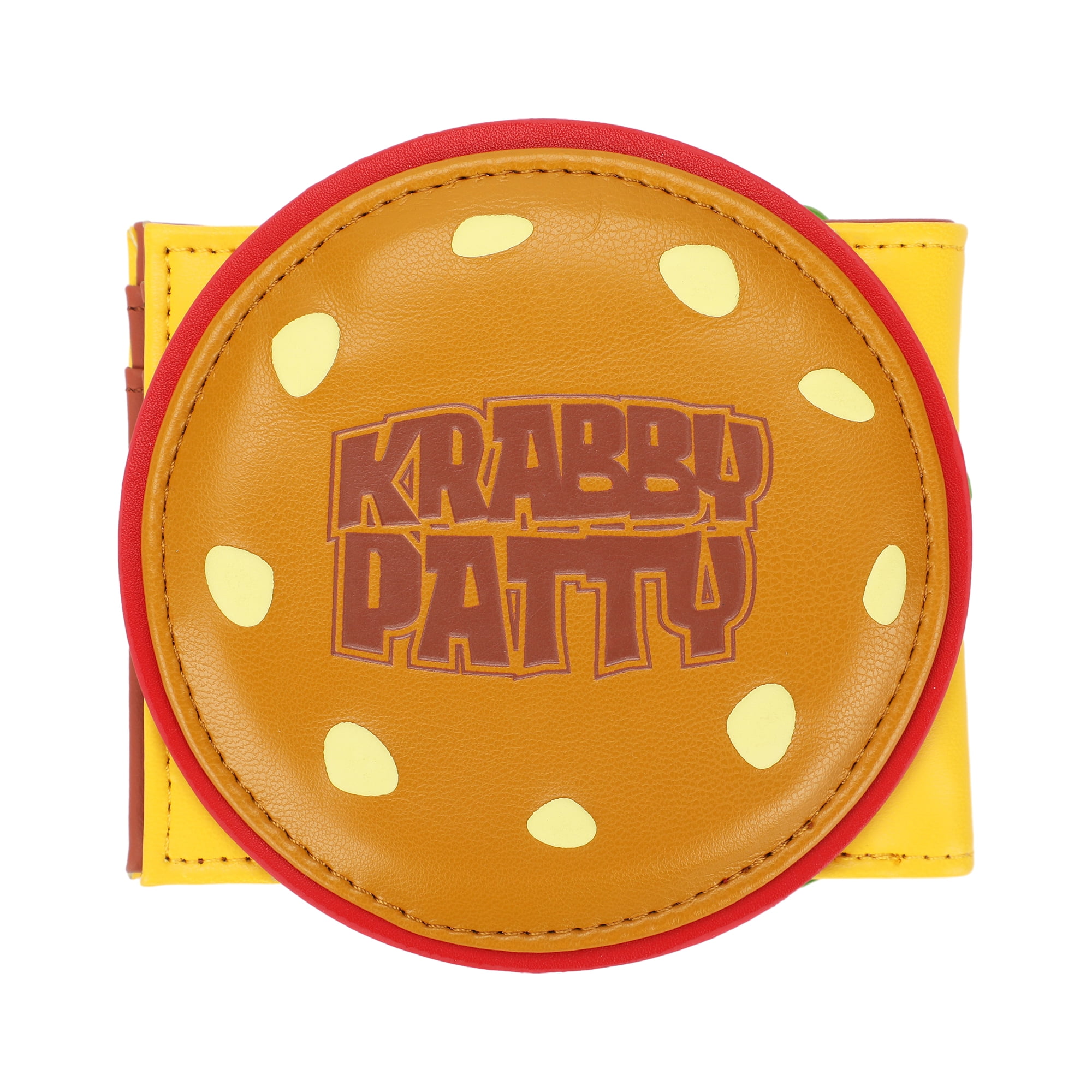 Spongebob Squarepants Krabby Patty Novelty Wallet - Walmart.com