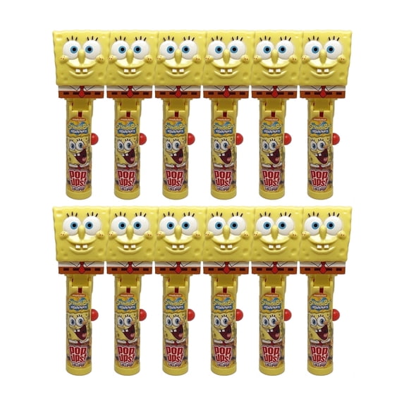 Spongebob Squarepants Lollipop Holder, 12 ct, Fun Treat - Walmart.com