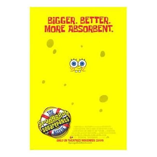 Spongebob Squarepants Movie Poster - 11 x 17 in. - Walmart.com