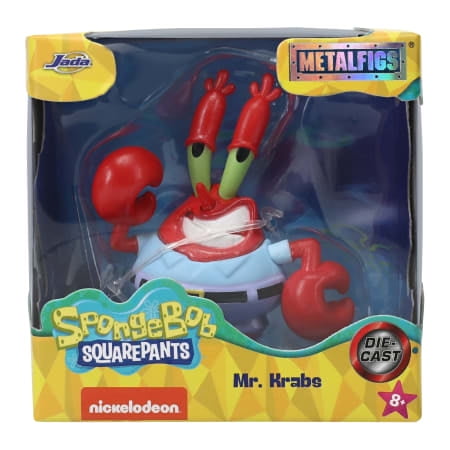 Spongebob Squarepants Mr Krabs Figure Metalfigs Diecast Collectible ...
