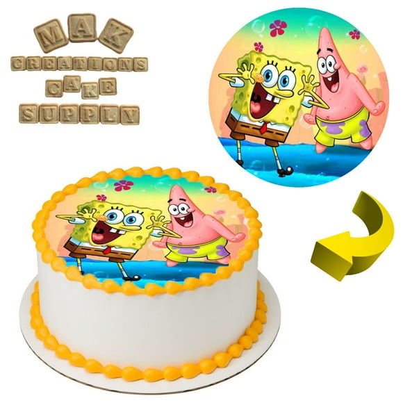 Spongebob Decorative Baking in SpongeBob Party Supplies - Walmart.com