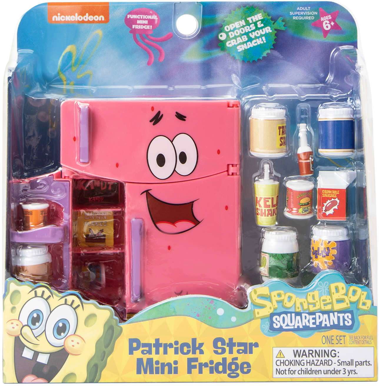 Spongebob Squarepants Patrick Star Fridge - Walmart.com