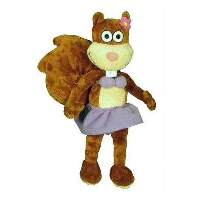 Spongebob Squarepants Perky Sandy Cheeks Plush 12 Dressed For The Beach ...