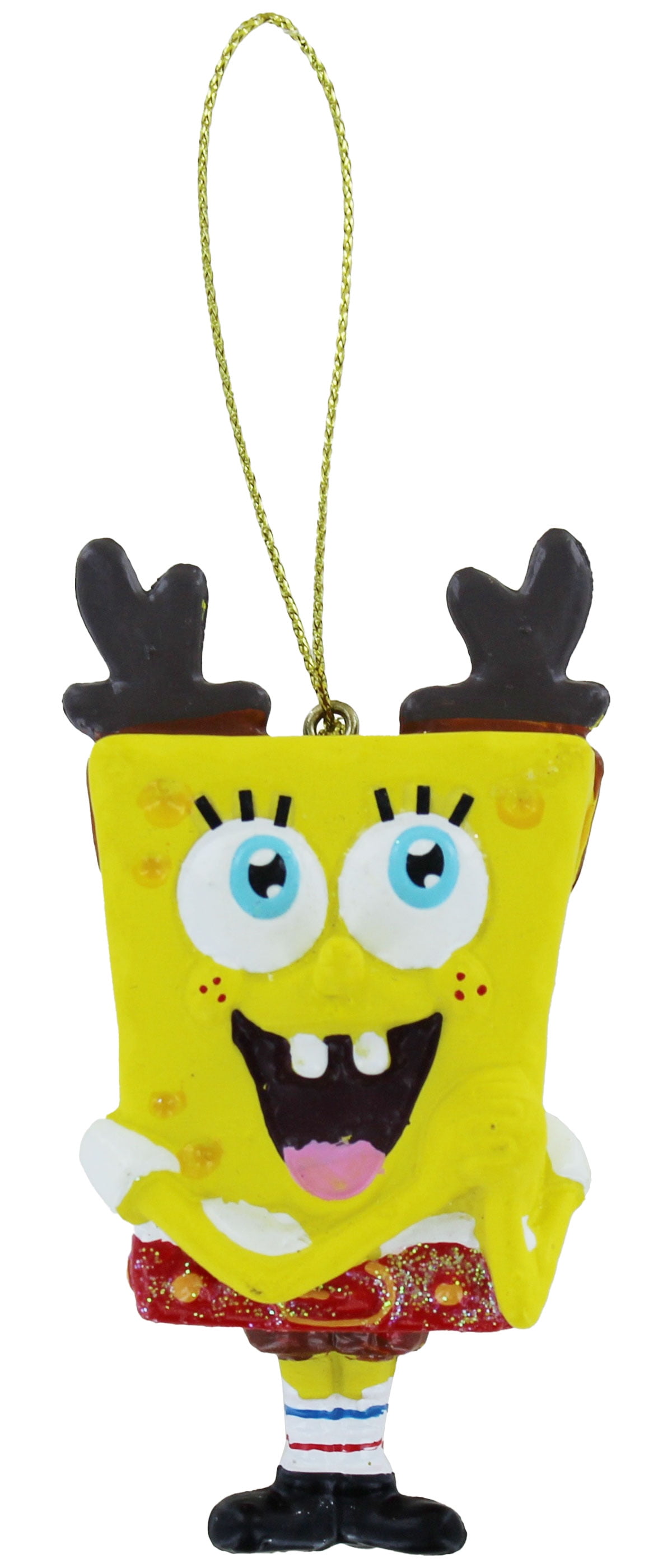 Kurt S. Adler SpongeBob SquarePants Reindeer Ornament, Holiday Decor, 3 ...
