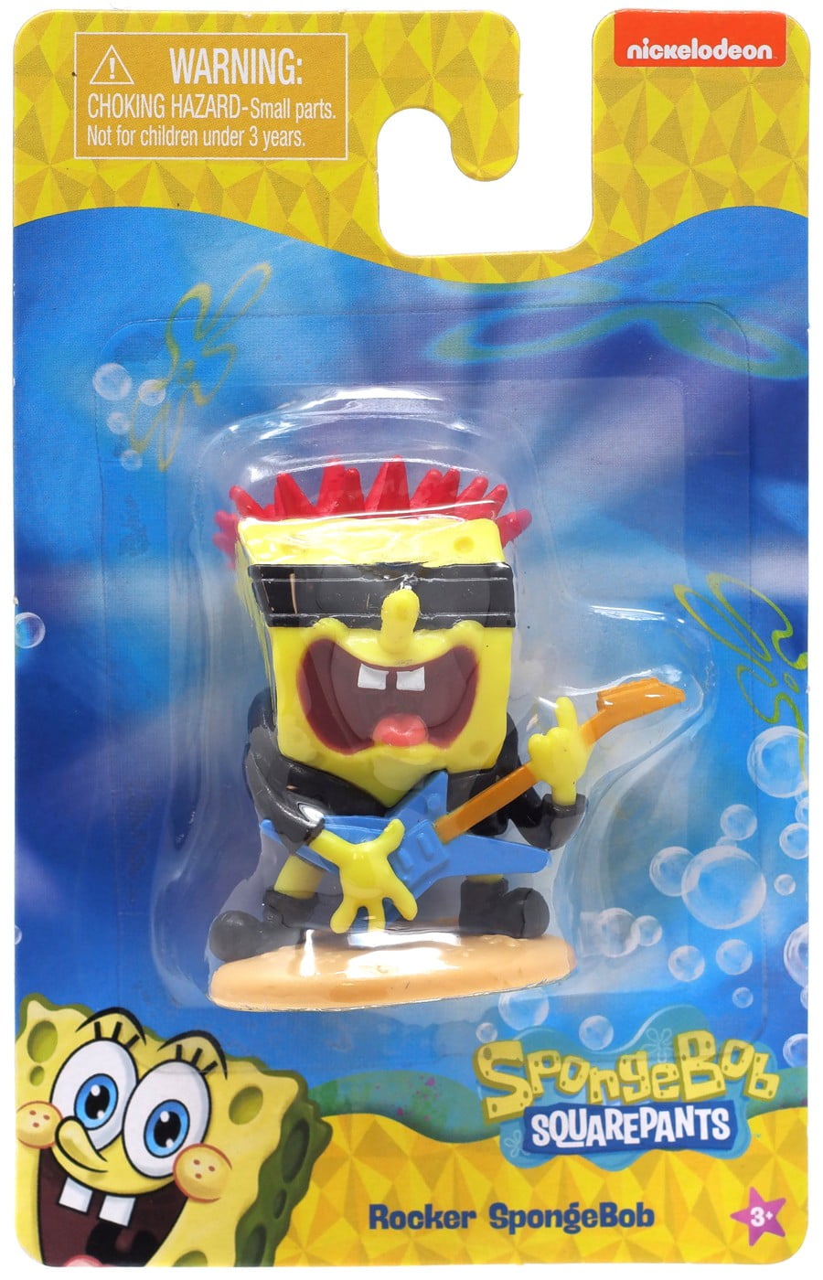 Spongebob Squarepants Rocker Spongebob Mini Figure - Walmart.com