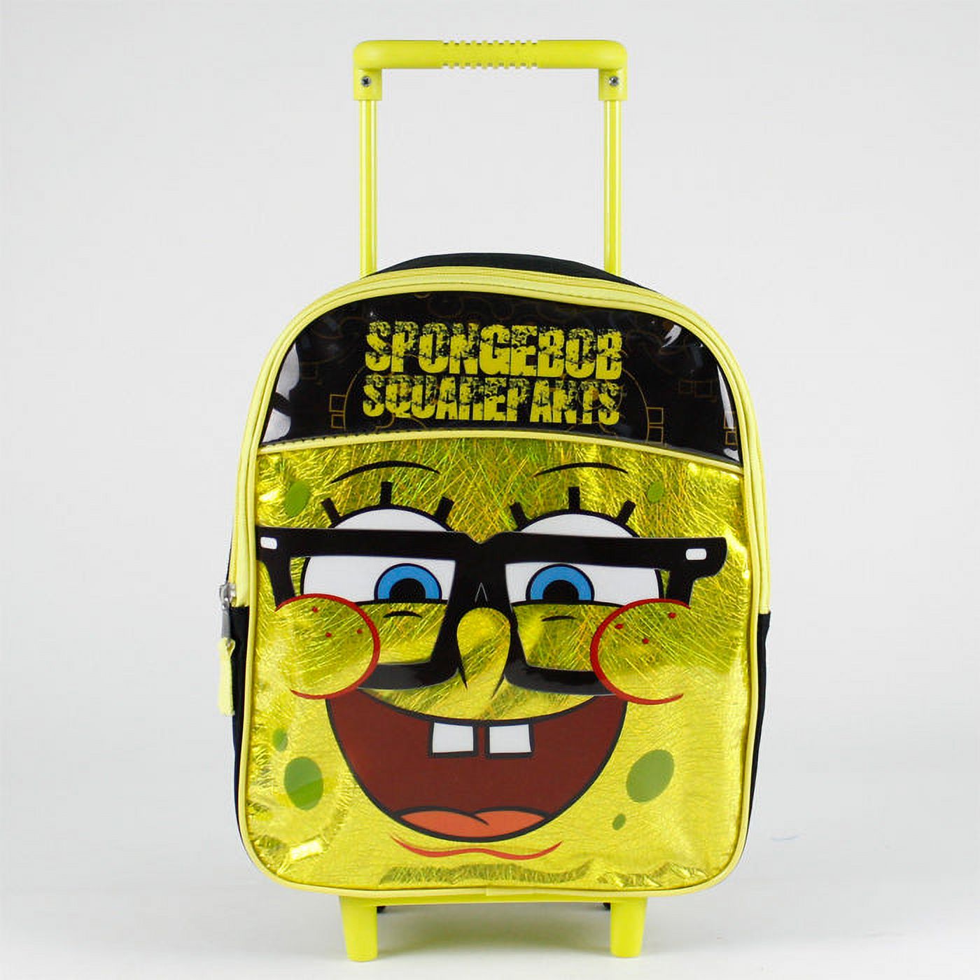 Spongebob Squarepants Rolling Backpack - Metallic 12" Small Boys ...