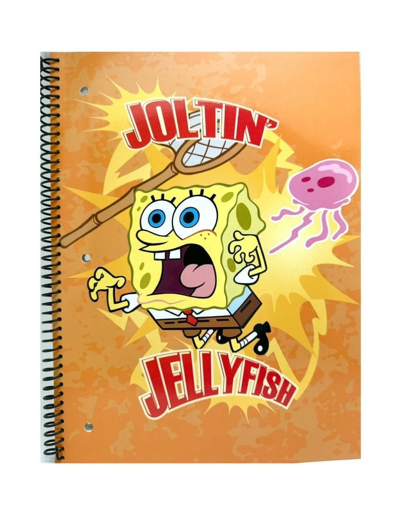 Spongebob Squarepants Spiral Notebook Joltin Jellyfish - Walmart.com