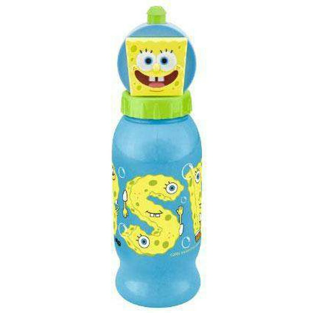 Spongebob Squarepants Squeeze N' Sip Bottle - Walmart Business Supplies