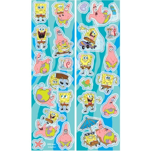 Spongebob Squarepants Sticker Sheets - Walmart.com
