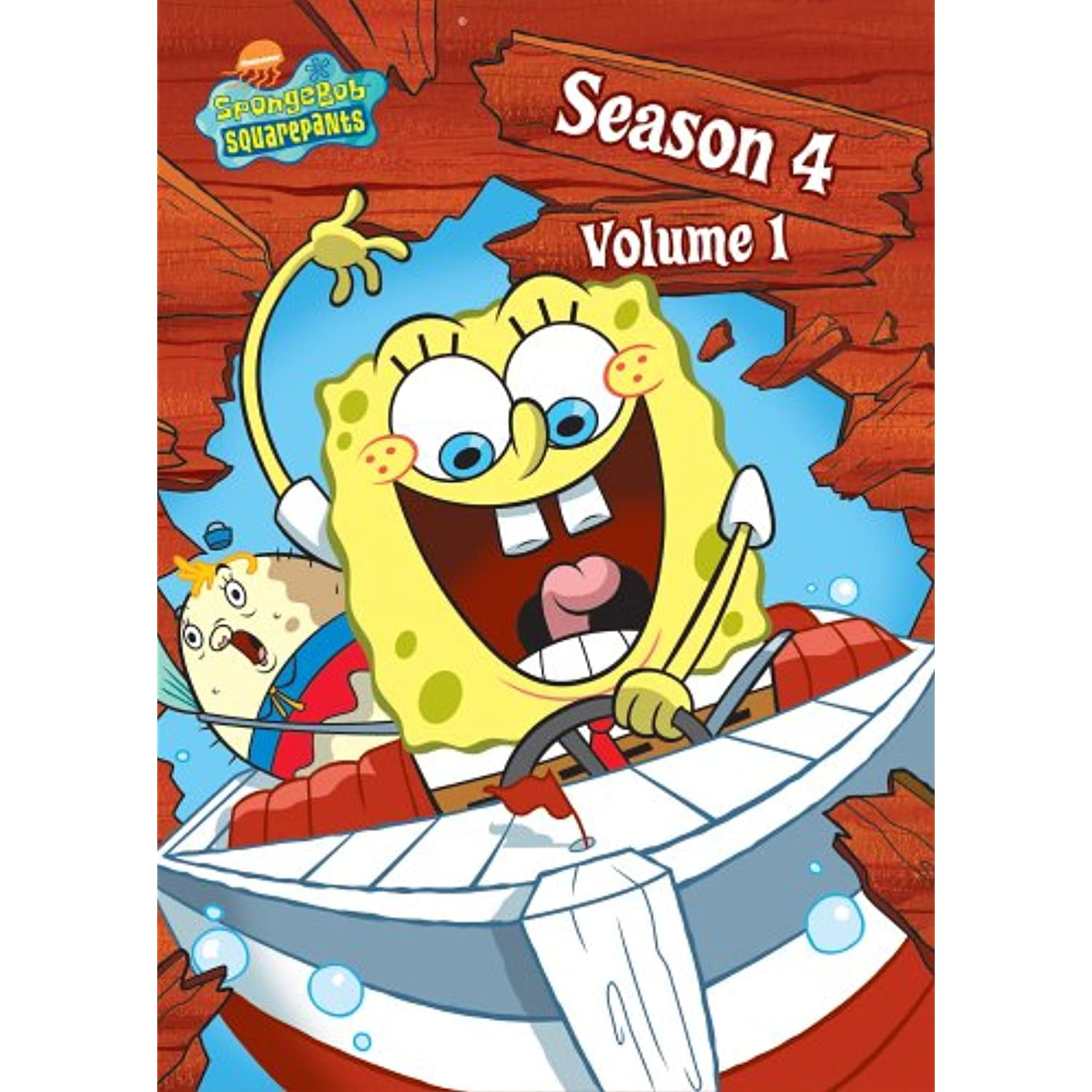 Spongebob Squarepants Season 4 Vol 1 Dvd 2006 2 Disc Set Full
