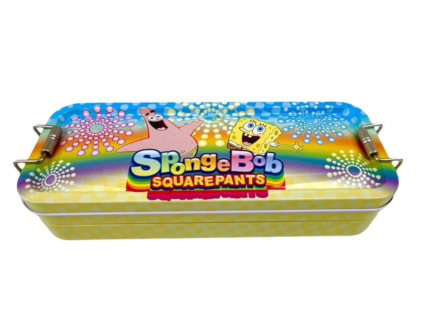 Nickelodeon Spongebob Squarepants Tin Pencil Case - Walmart.com