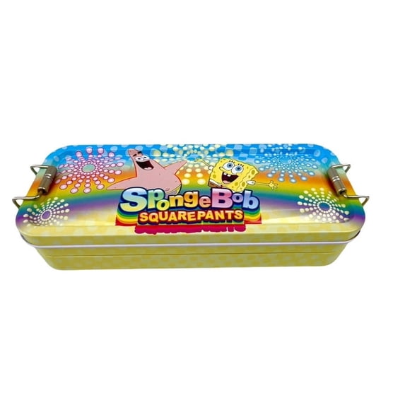 Nickelodeon Spongebob Squarepants Tin Pencil Case - Walmart.com