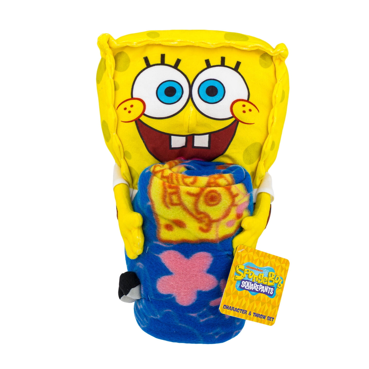 Spongebob Squarepants Travel Set - 2 Piece Kids Travel Set Includes ...
