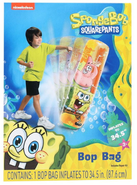 SpongeBob Square Pants Bop Bag 34.5" H - Walmart.com