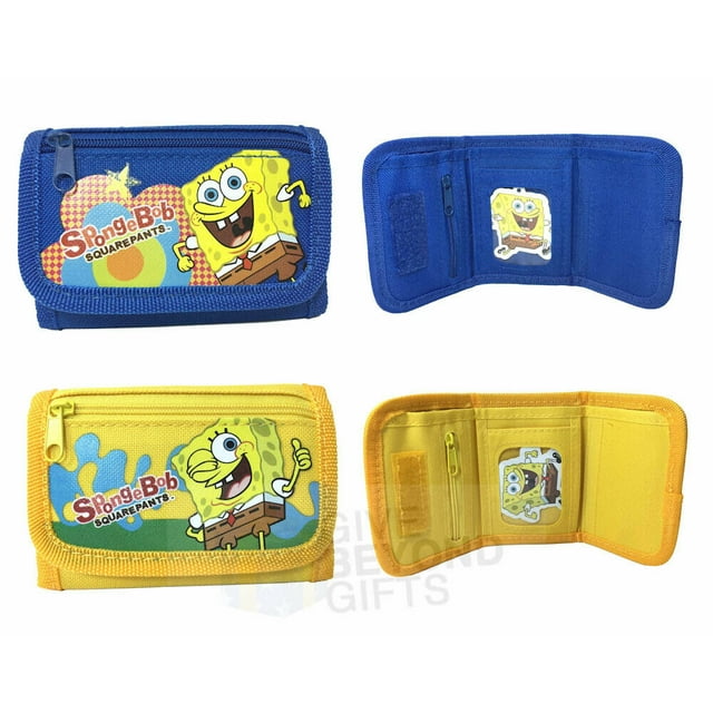 Spongebob Tri-fold Wallet (2 Wallets) - Walmart.com