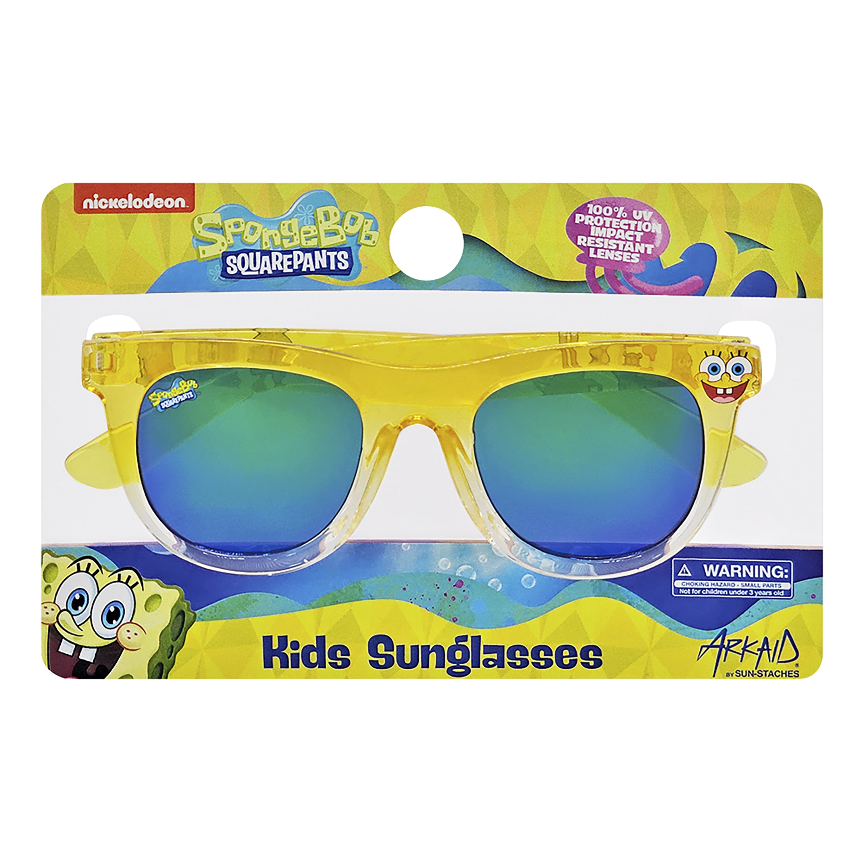 Sun-Staches SpongeBob SquarePants Yellow Ombre Gradient Sunglasses ...