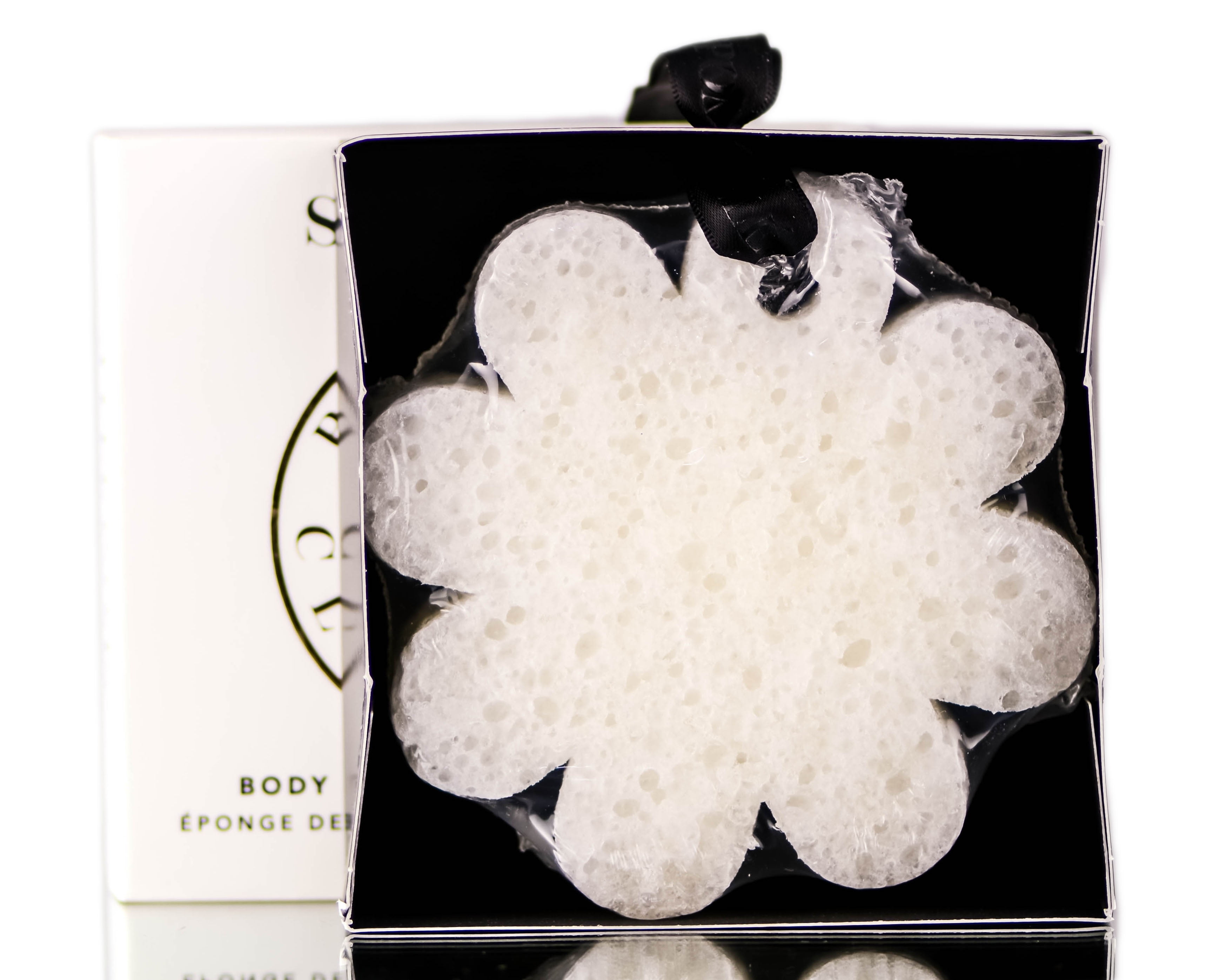 SPONGELLÉ Flower Shower Body Wash Infused Buffer Soap Sponge Body ...