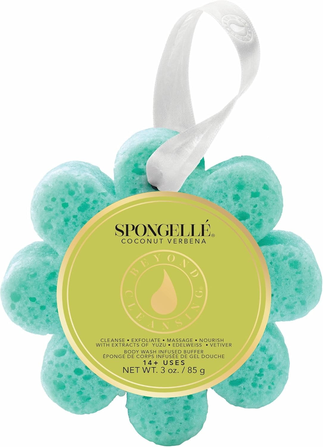 Spongell√©, Body Wash Infused Buffer, Coconut Verbena, 3 oz - Walmart.com