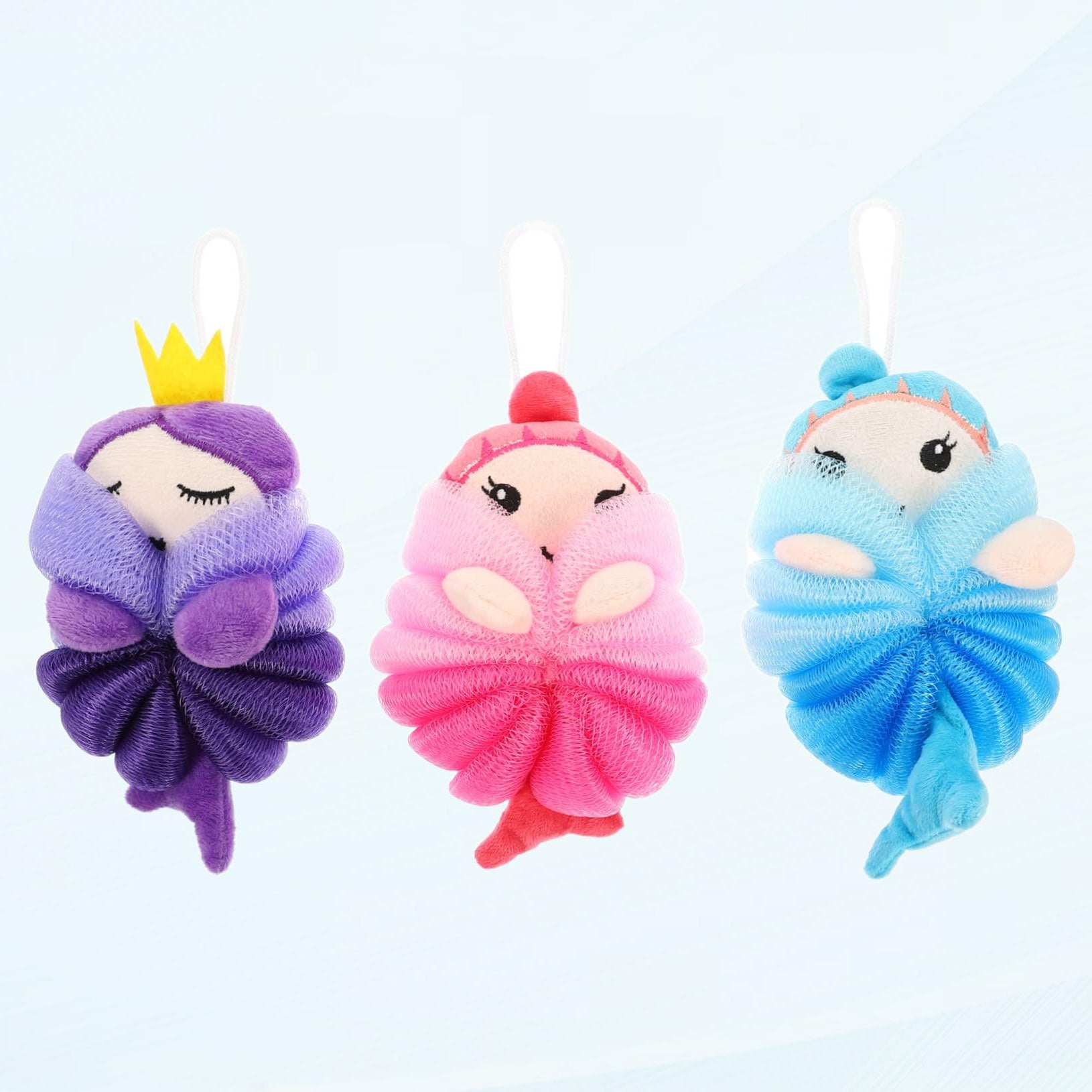 Sponges for Cleaning 3pcs Bath Ball Flower Bath for Babies Animal Bath ...