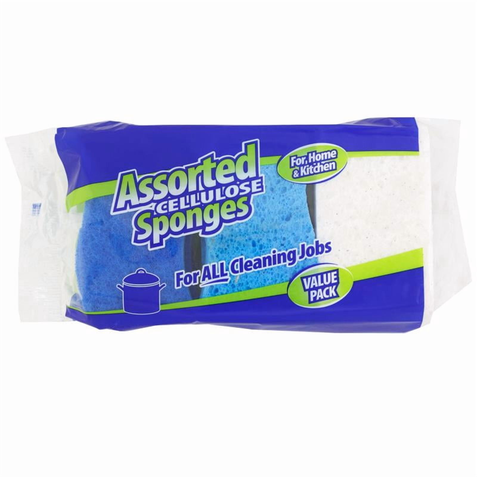 SPONGE CELULOSE ASST 6PK(Pack of 18) - Walmart.com