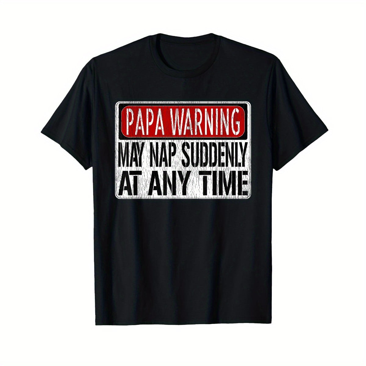 Sponsored Ad - Mens Funny Papa Warning Sign - May Nap Suddenly At Any ...