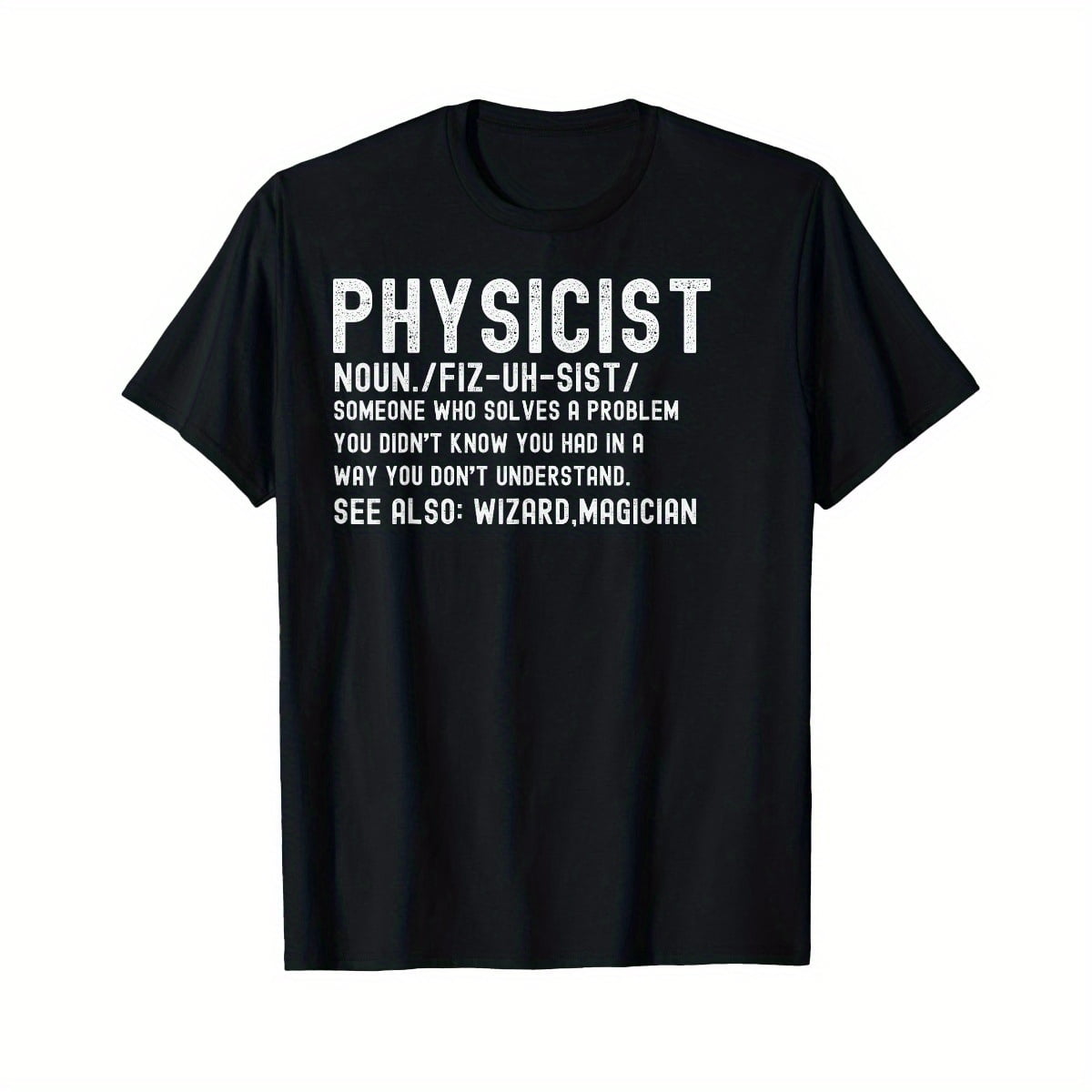 Sponsored Ad - Physicist Definition Funny Science Physics Math T-Shirt ...
