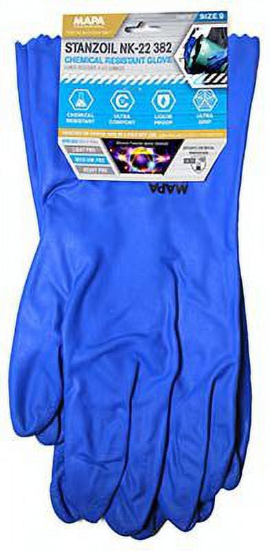 Spontex GLNK2209 Stanzoil 382 Chemical-Resistant Gloves, Size 9 ...