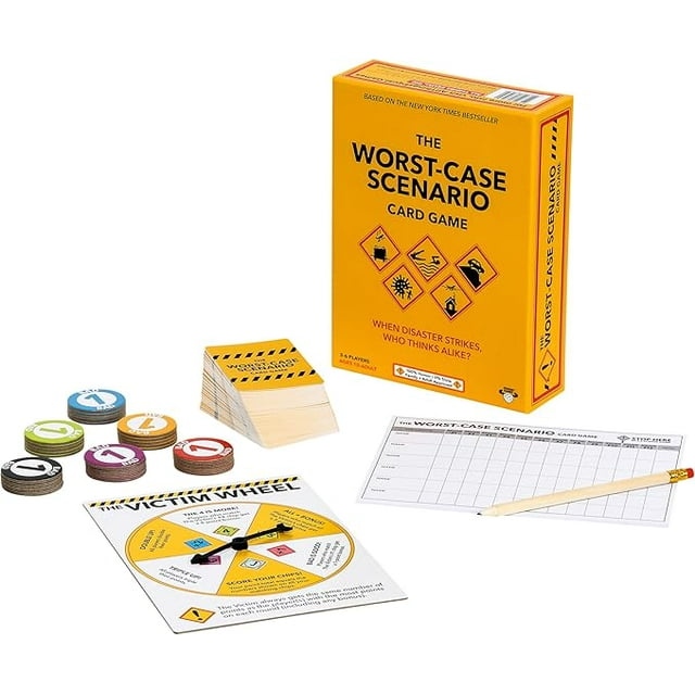 Spontuneous The Worst-CASE Scenario Card Game - All New Family/Party ...