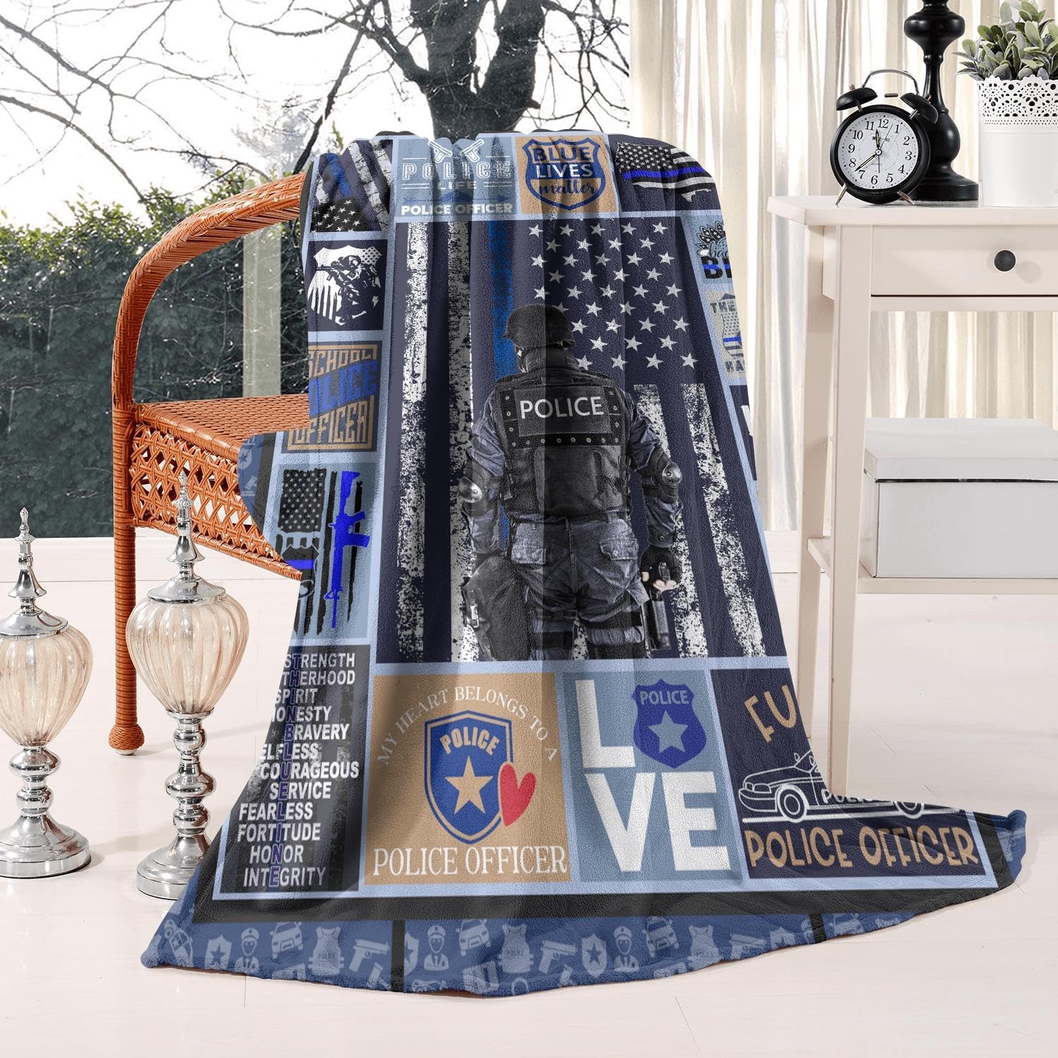 Spoofdie Flannel Portable Blanket Stylish Lawyer Blanket Cozy Travel ...