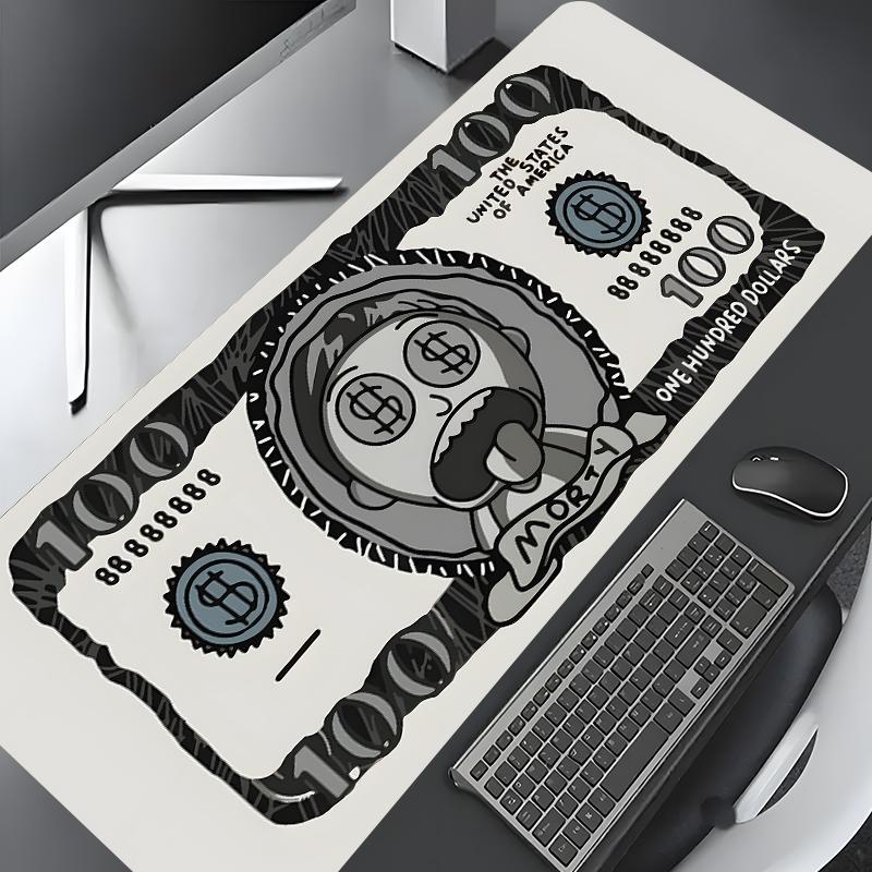 Spoofed Dollar Design Pattern Mouse Pad, Large Game Mouse Pad ...