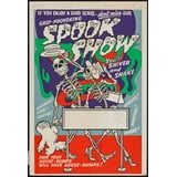 Spook Show Poster 12x16 Art Print on Metal Sign 12in x 16in Multi-Color ...