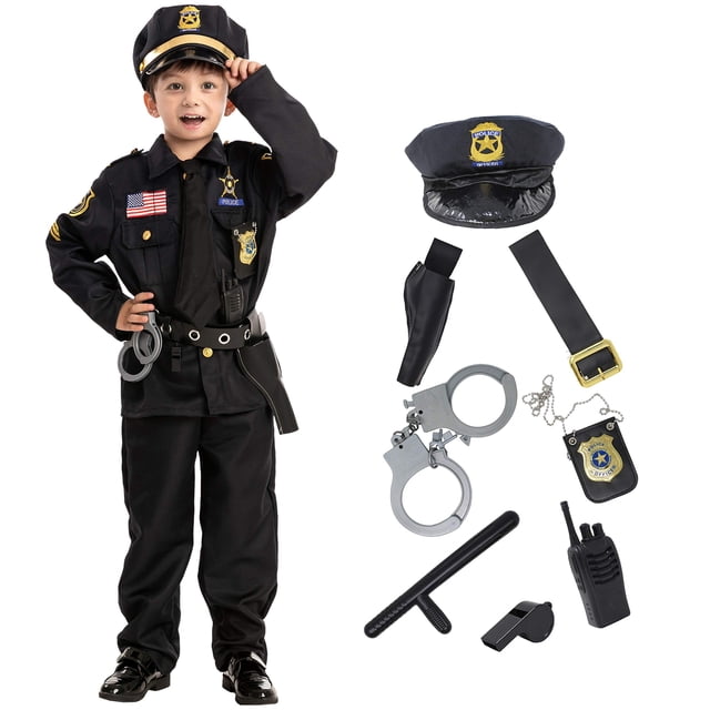 Kids Police Costume Spooktacular Creations Halloween Police Costume For ...