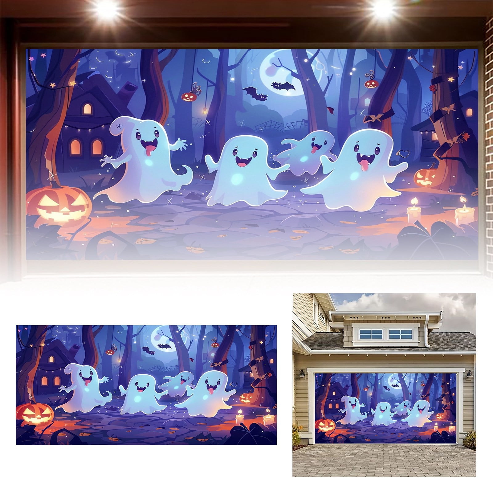 Spooktacular Garage Banner: Transform Your Garage Into A Haunting ...