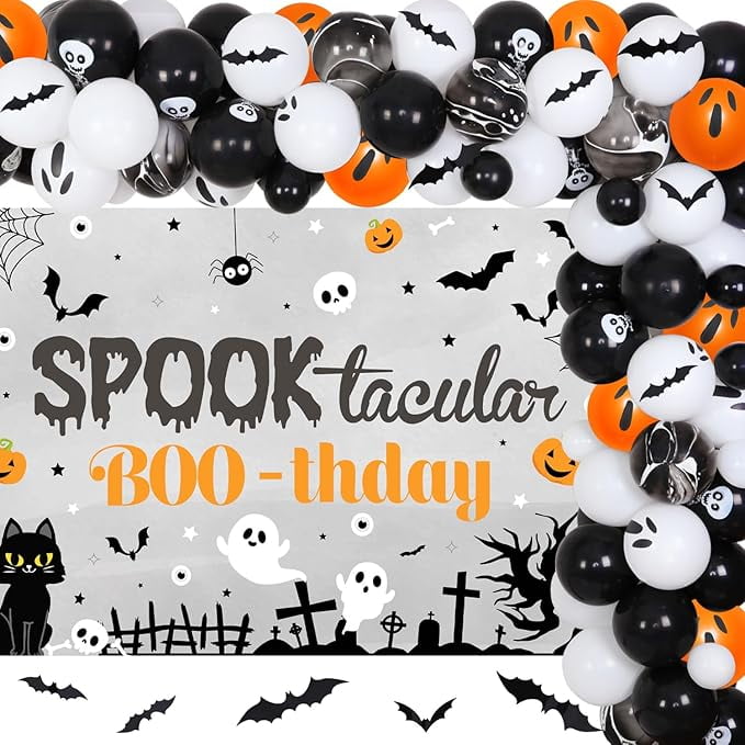 Spooktacular Halloween Birthday Party Decorations Spooktacular Boothday ...