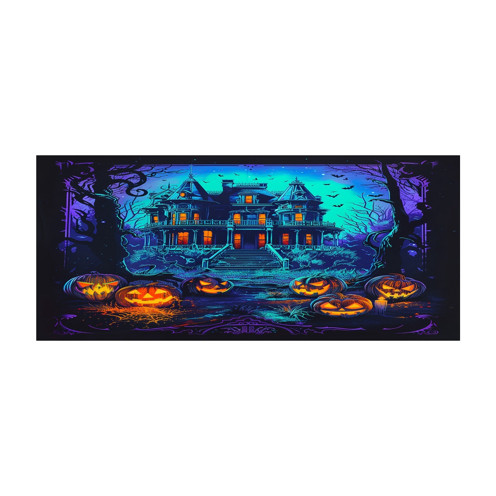 Spooktacular Halloween Garage Banner for Transformation Display ...