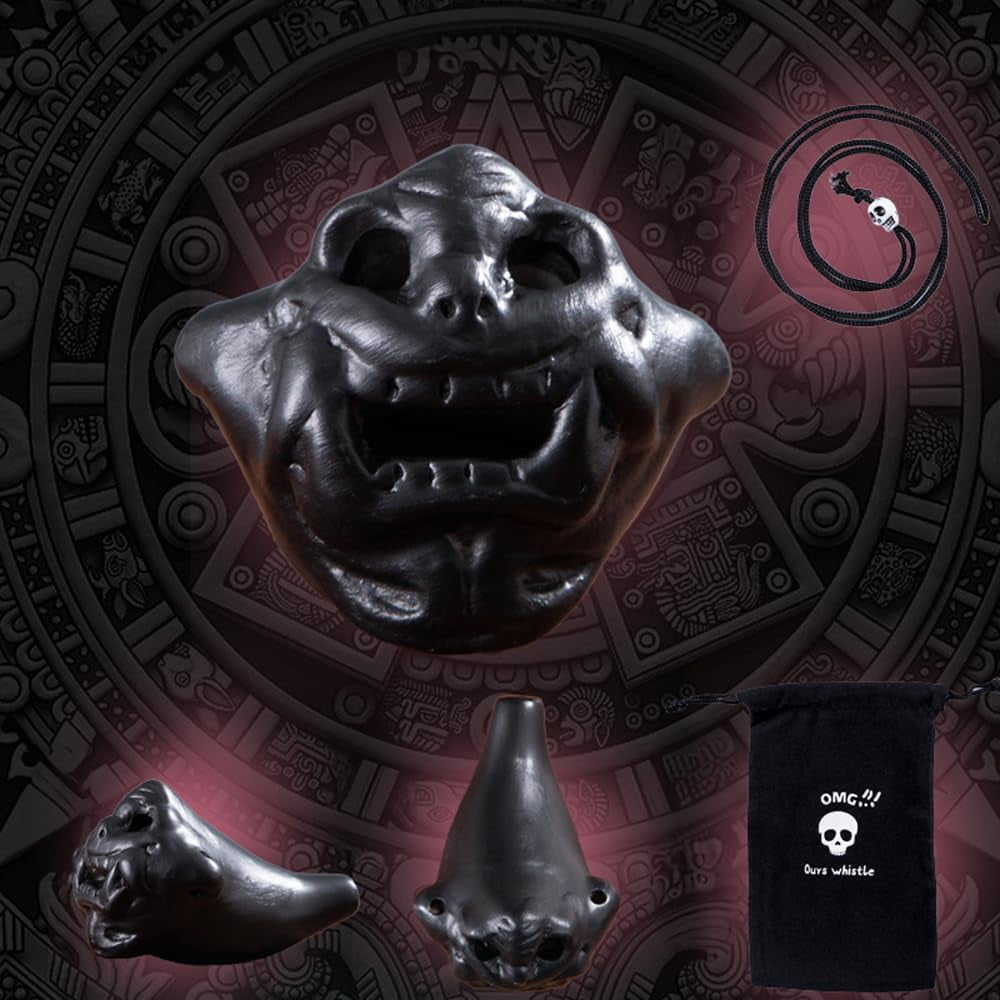 Spooky Aztec Death Whistle, Strange Fish Shape, Loud Human Scream War ...
