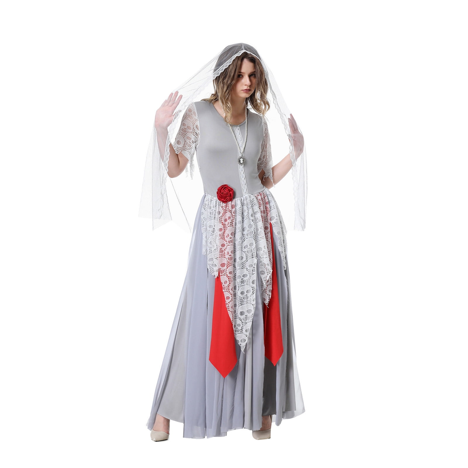Spooky Costume Ideas for Adults Women's Bride Adult Dress For Parties ...