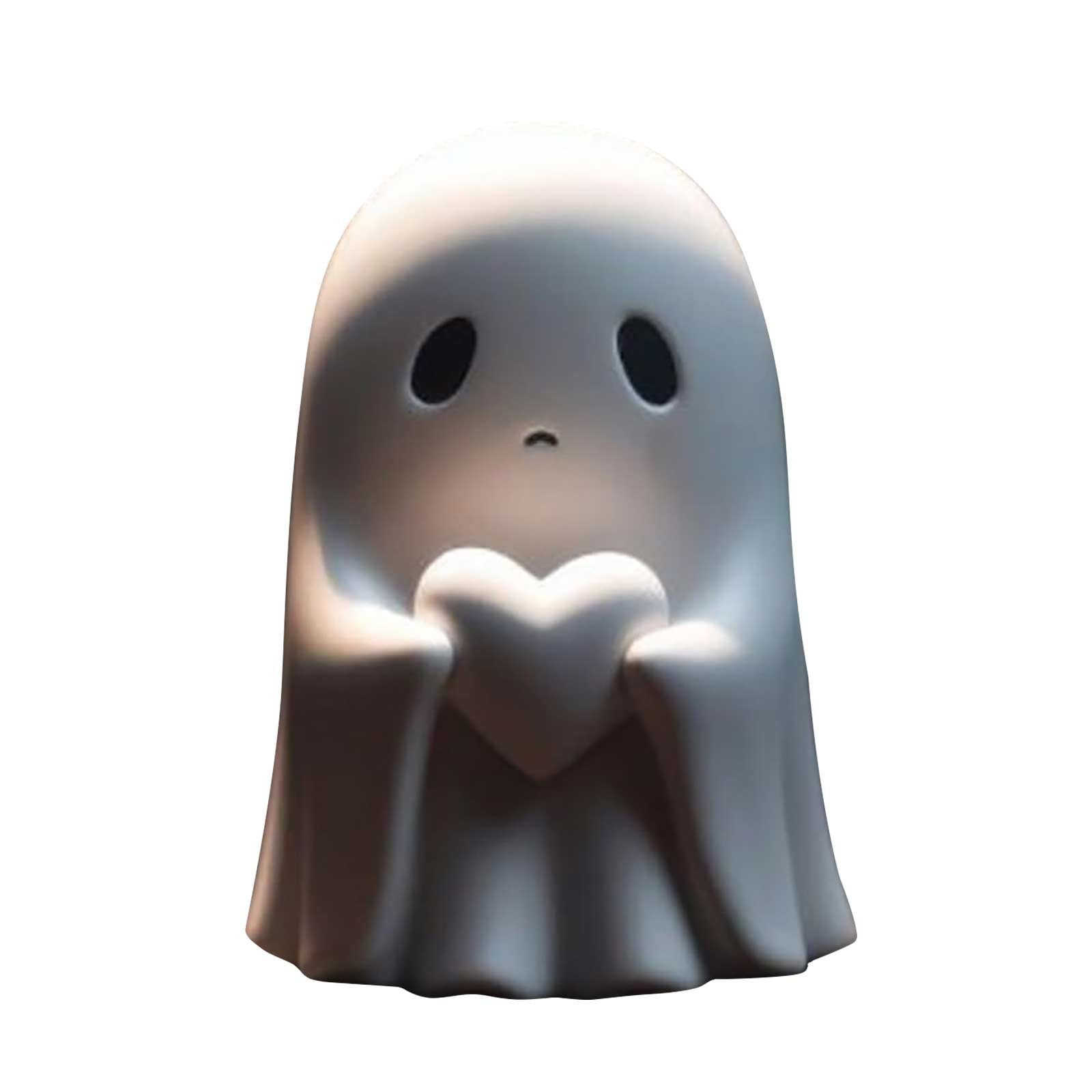 Spooky Ghost Halloween Figurine,Cute Statue Halloween Figurines Cute ...