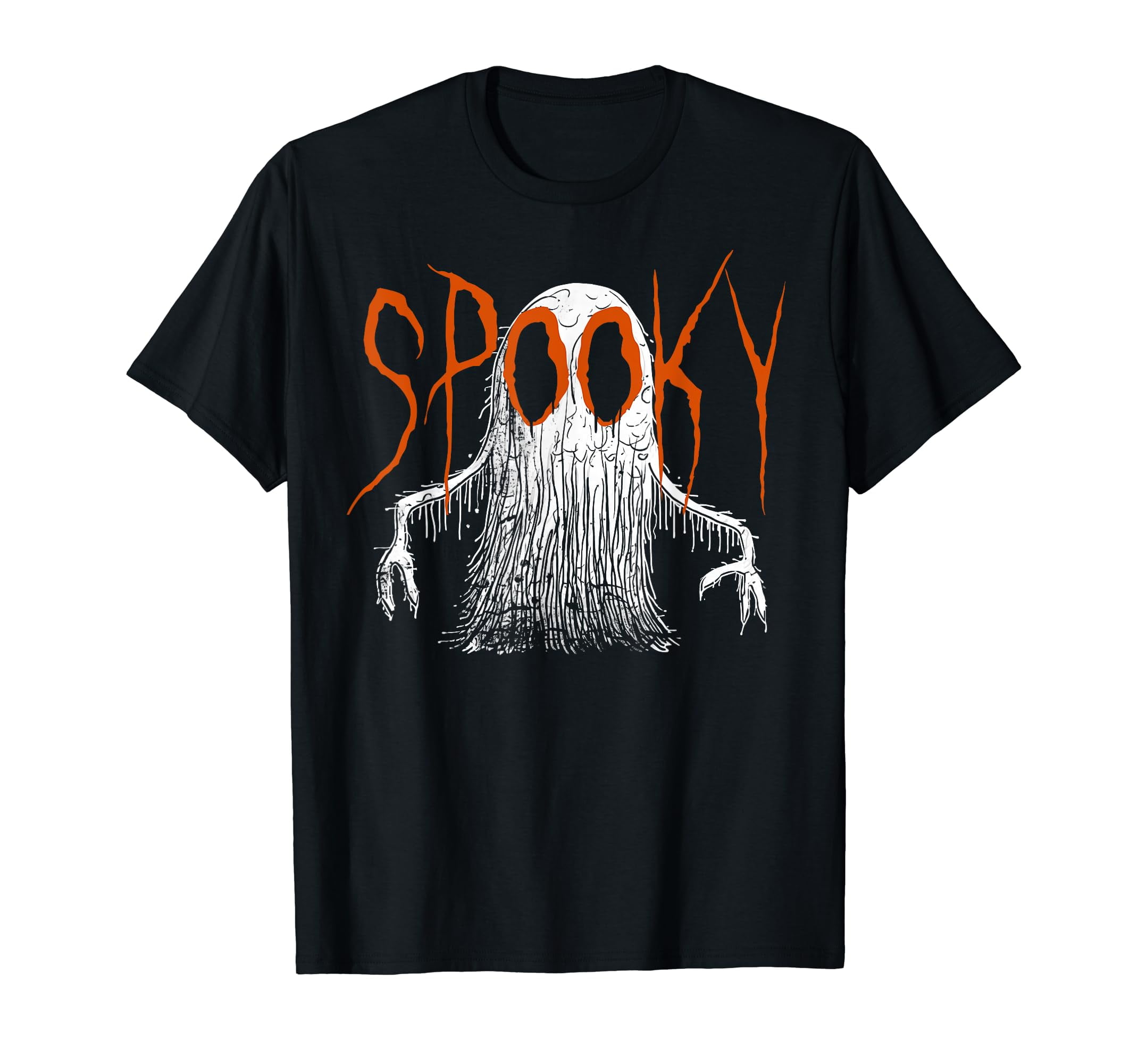 Spooky Ghost. Scary Halloween, Goth, Horror Movie, Halloween T-Shirt ...