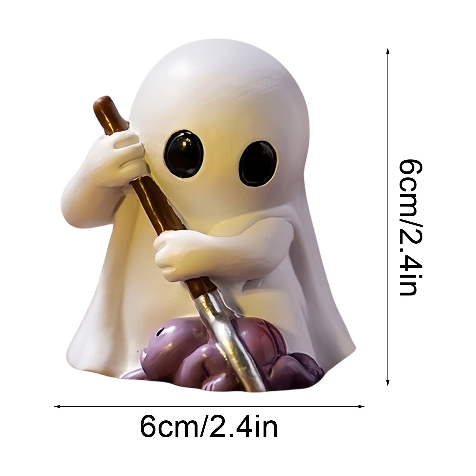 Spooky Ghost Statue For Stress Relief - Walmart.com